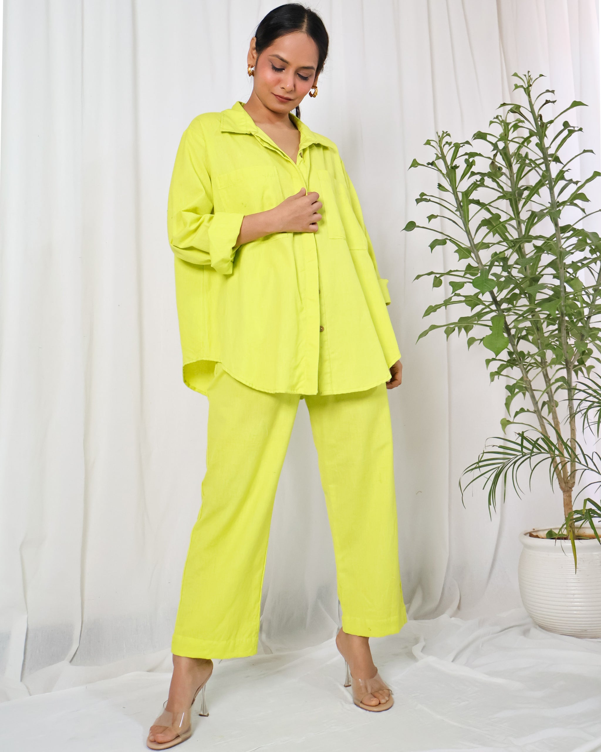 Lime Co-ord set – sivakaindia